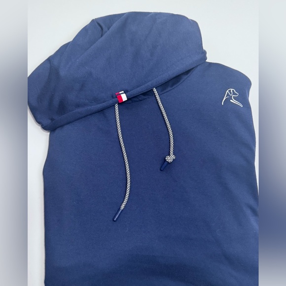 Rhoback | Shirts | Rhoback Hesi Performance Dark Blue Hoodie With Light ...